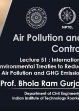 Lecture 51: International Environmental Treaties to Reduce Air ...