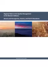 Regional Note on Air Quality Management in the Western Balkans ...