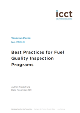 Best Practices for Fuel Quality Inspection Programs | Climate & Clean ...
