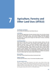 IPCC Sixth Assessment Report - Chapter 7: Agriculture, Forestry, and ...