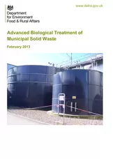 Advanced Biological Treatment of Municipal Solid Waste | Climate ...