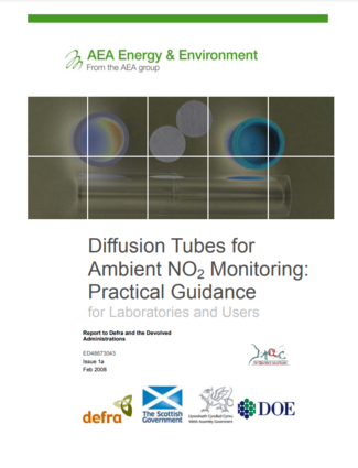 Diffusion Tubes for NO2 Monitoring: Practical Guidance for Laboratories ...
