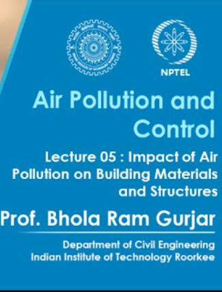 Lecture 05: Impact of Air Pollution on Building Materials and ...