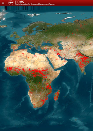 Fire Information for Resource Management System (FIRMS) | Climate ...